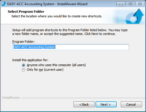 การติดตั้งโปรแกรม EASY-ACC | EASY-ACC Knowledge Base | ฐานความรู้สำหรับโปรแกรมบัญชี EASY-ACC ...